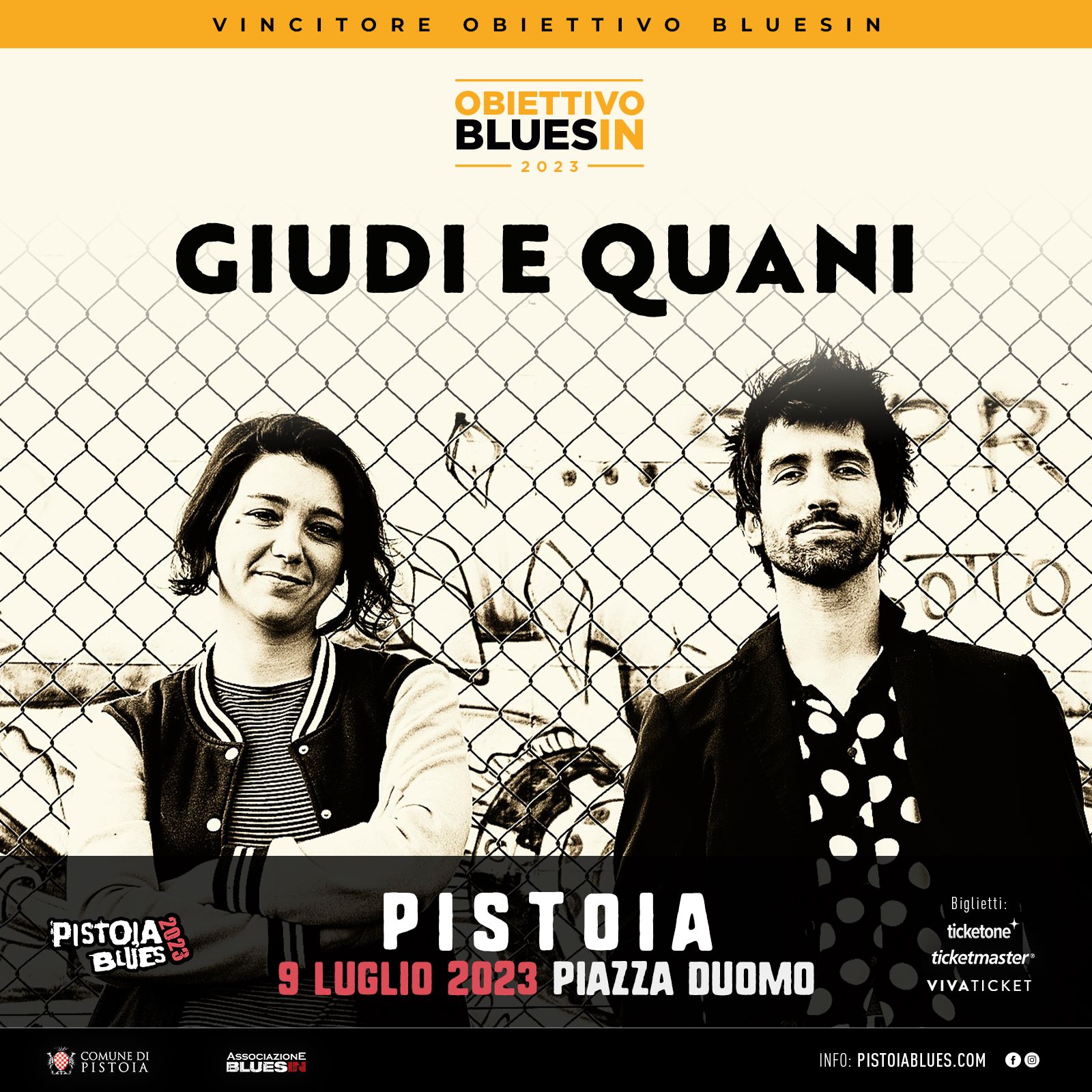 Giudi e Quani al Pistoia Blues 2023 - A-Z Press
